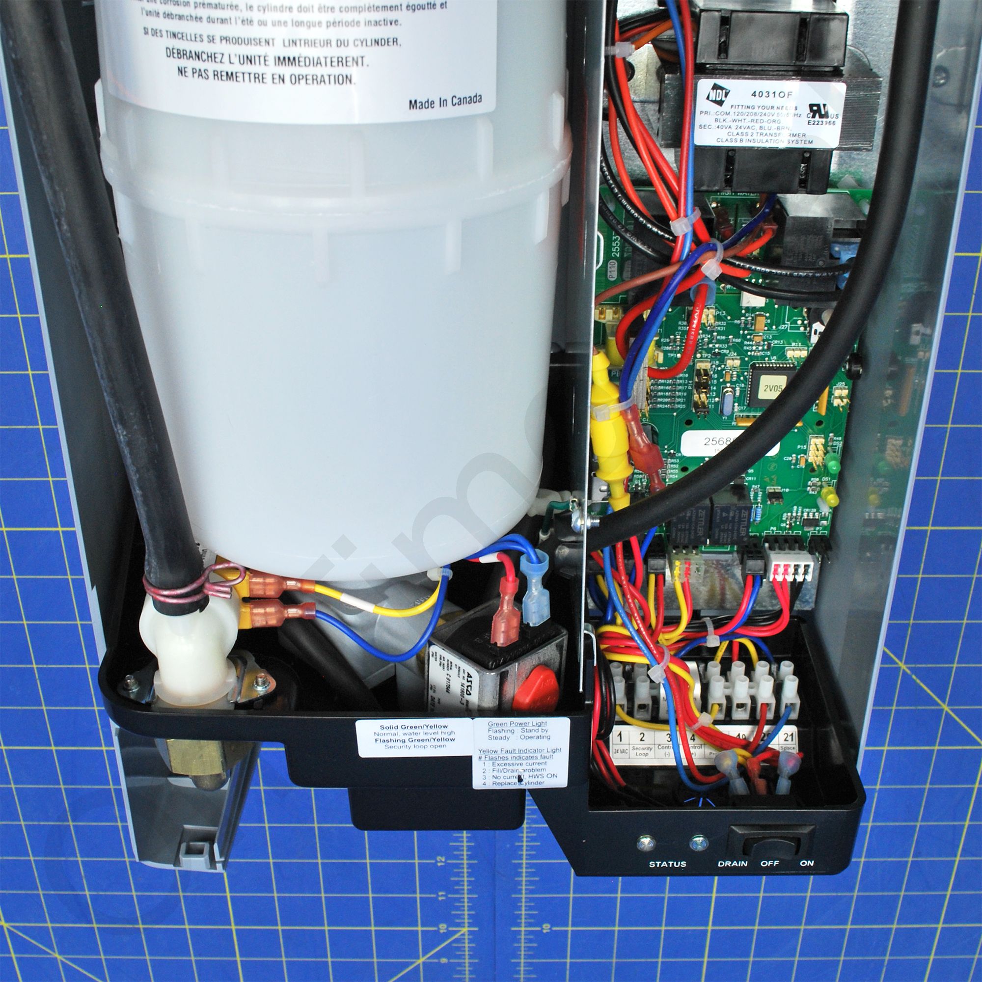 Nortec 256-0952 Rh2+ Space 8Lbs/Hr 120/208/240V 1P